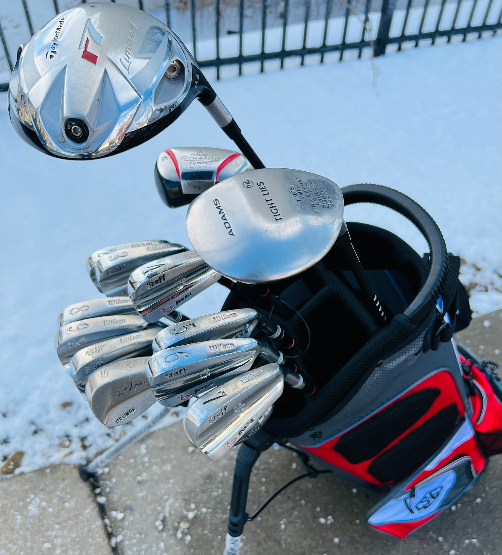 Complete Golf Set + NEW BAG - TaylorMade, Wilson - Mixed Set ...