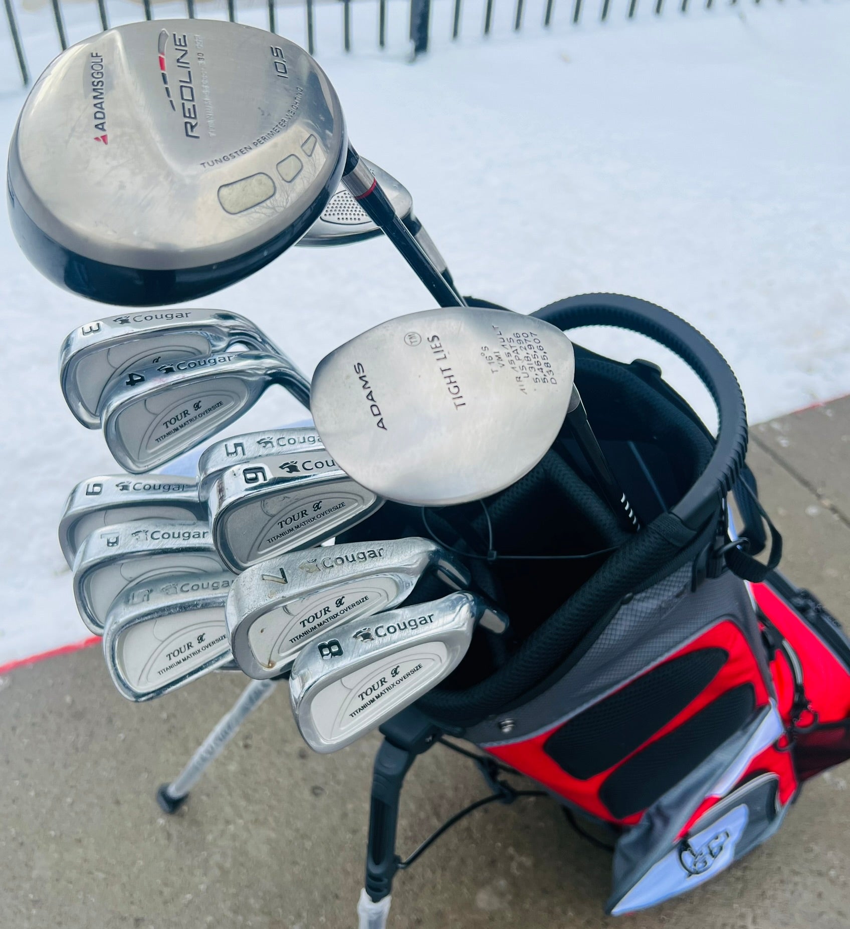 Complete Golf Set + NEW BAG - Adams, Cougar - Mixed Set – The Golf Set Dude